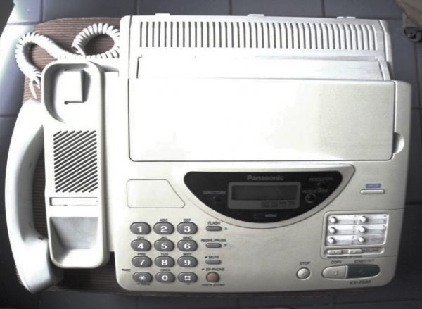 Téléphone/fax bi-voltage 110 et 220 panasonic - Mes-occasions.com